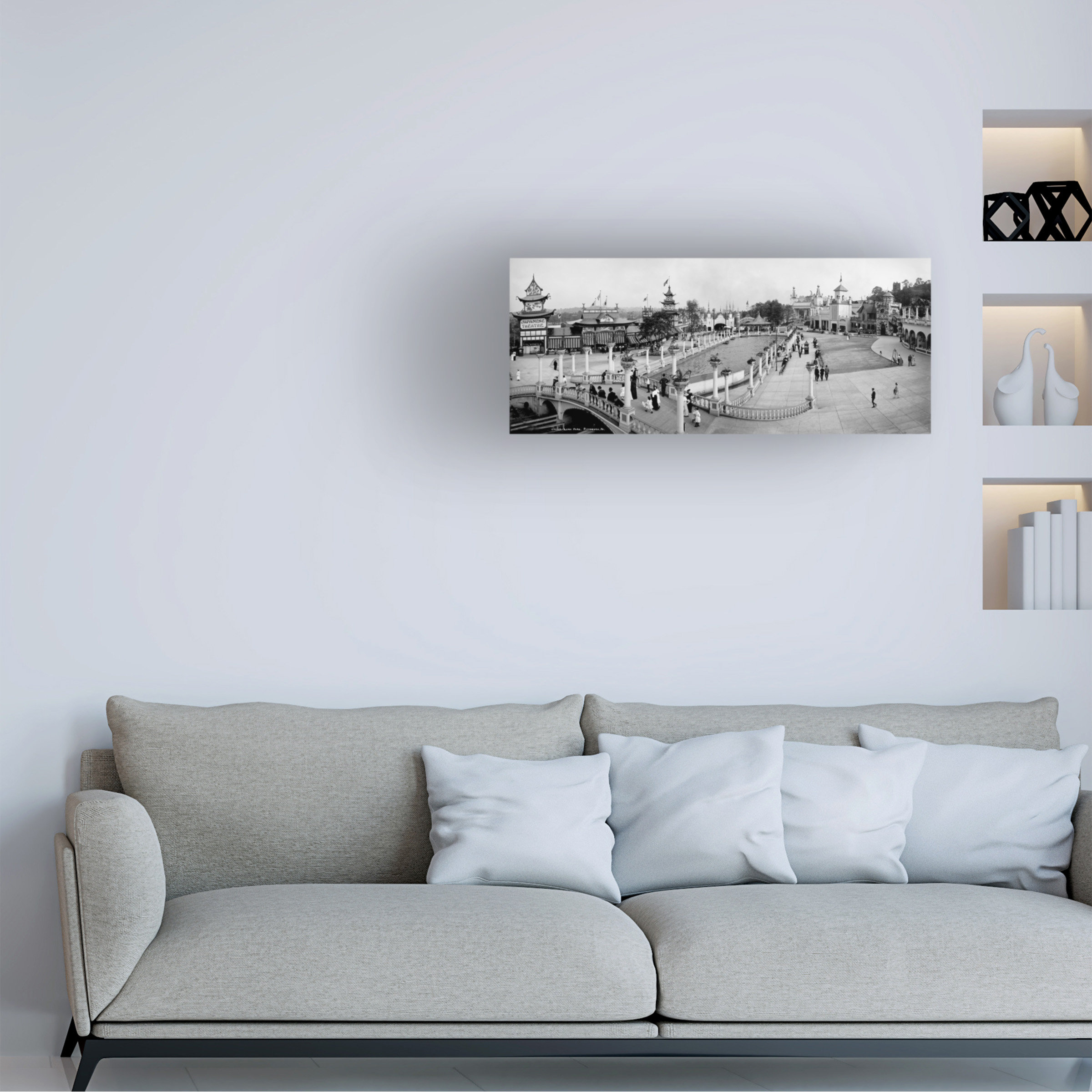 Winston Porter Luna Park Pittsburgh Pa On Canvas by Print Collection ...