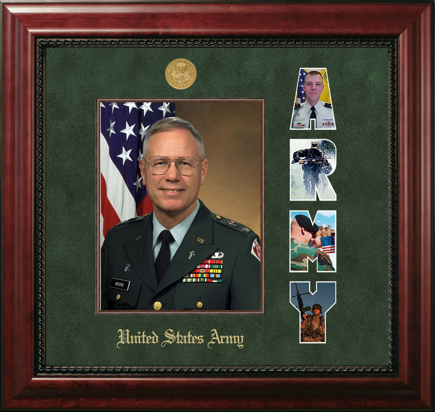 Patriot Frames 2.25" L x 3" H Wood Collage Picture Frame | Wayfair