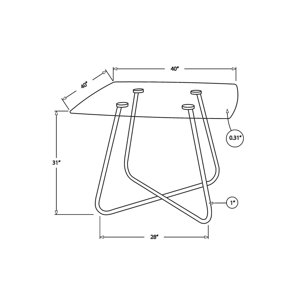 Benjara Dining Table, 40 Inch Square Clear Glass Top, Chrome Metal ...