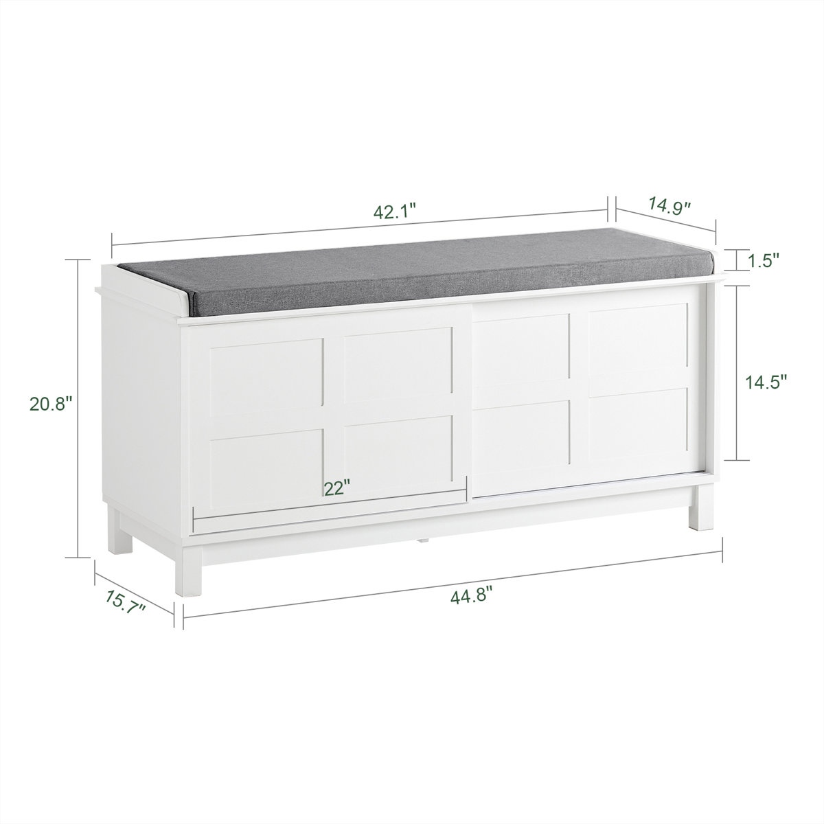 Ebern Designs Asheli Shoe Storage Bench & Reviews - Wayfair Canada