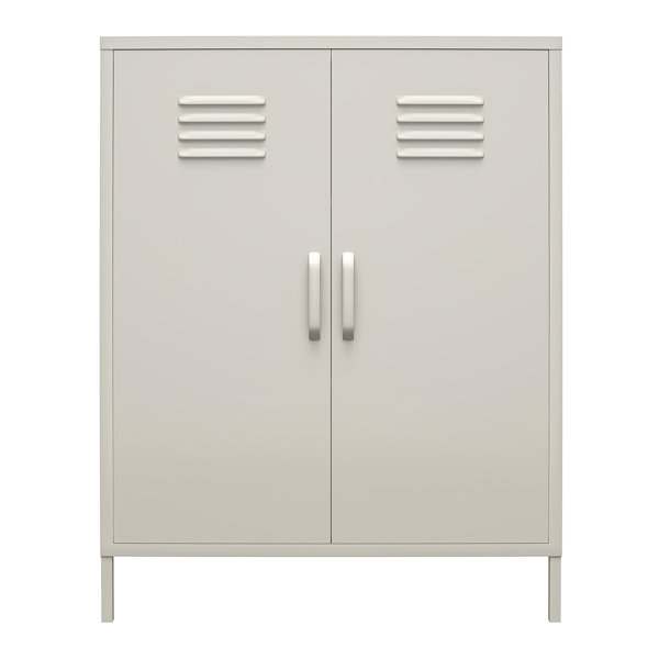 17 Stories Manushe 2 -Door 2 -Shelf Storage Cabinet | Wayfair.co.uk