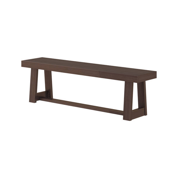 Wade Logan® Linzy Classic Wood Bench & Reviews | Wayfair
