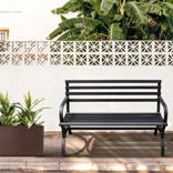 Fermob Luxembourg Metal Outdoor Bench | Wayfair