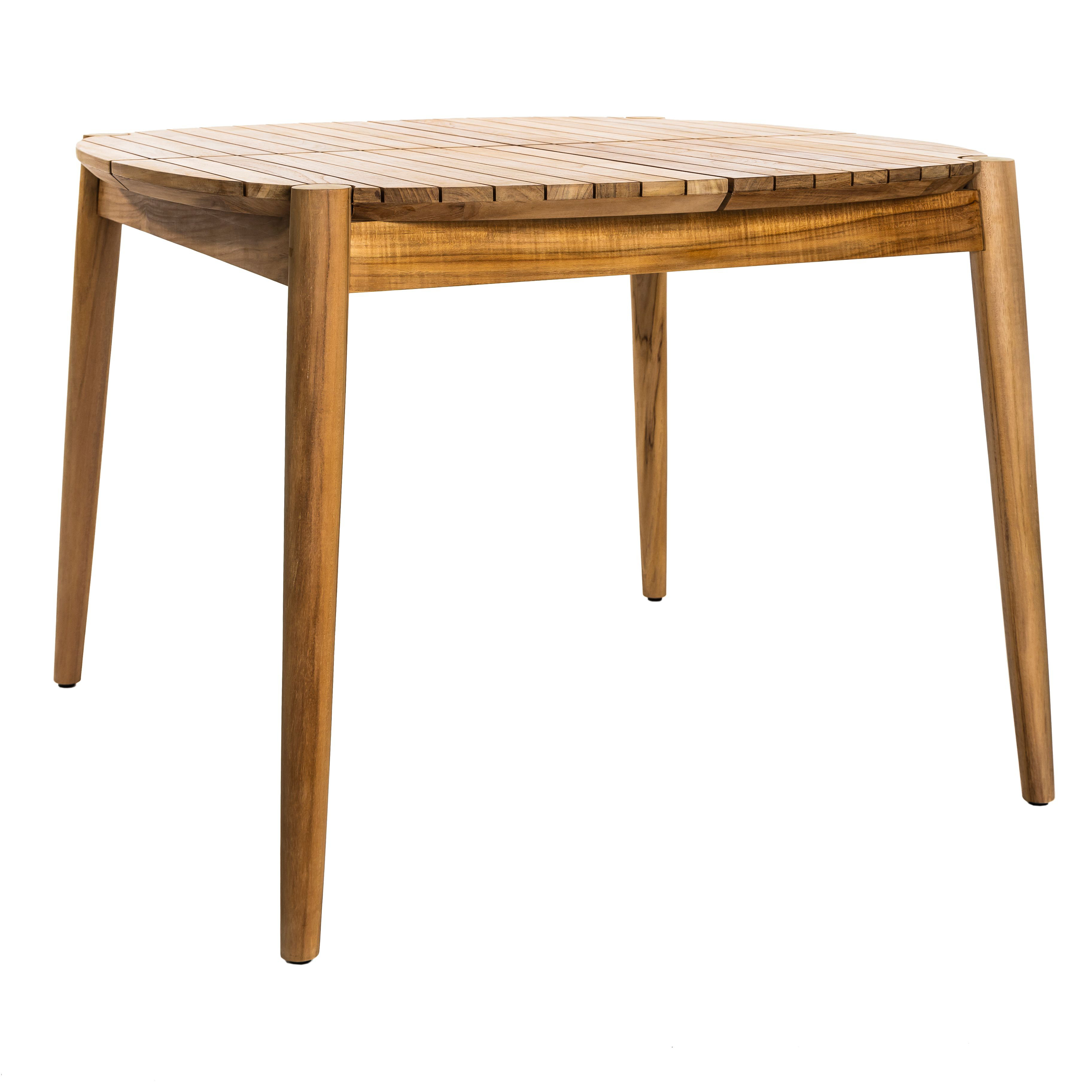 OASIQ Copenhagen Teak Solid Wood Dining Table - Wayfair Canada