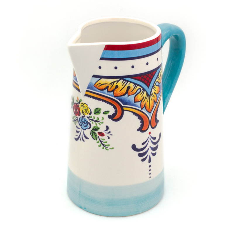 Euro Ceramica Zanzibar 2.5 Liter Pitcher & Reviews | Wayfair