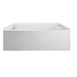 Kohler Bellwether® Alcove 66" x 32" Soaking Bathtub & Reviews | Wayfair