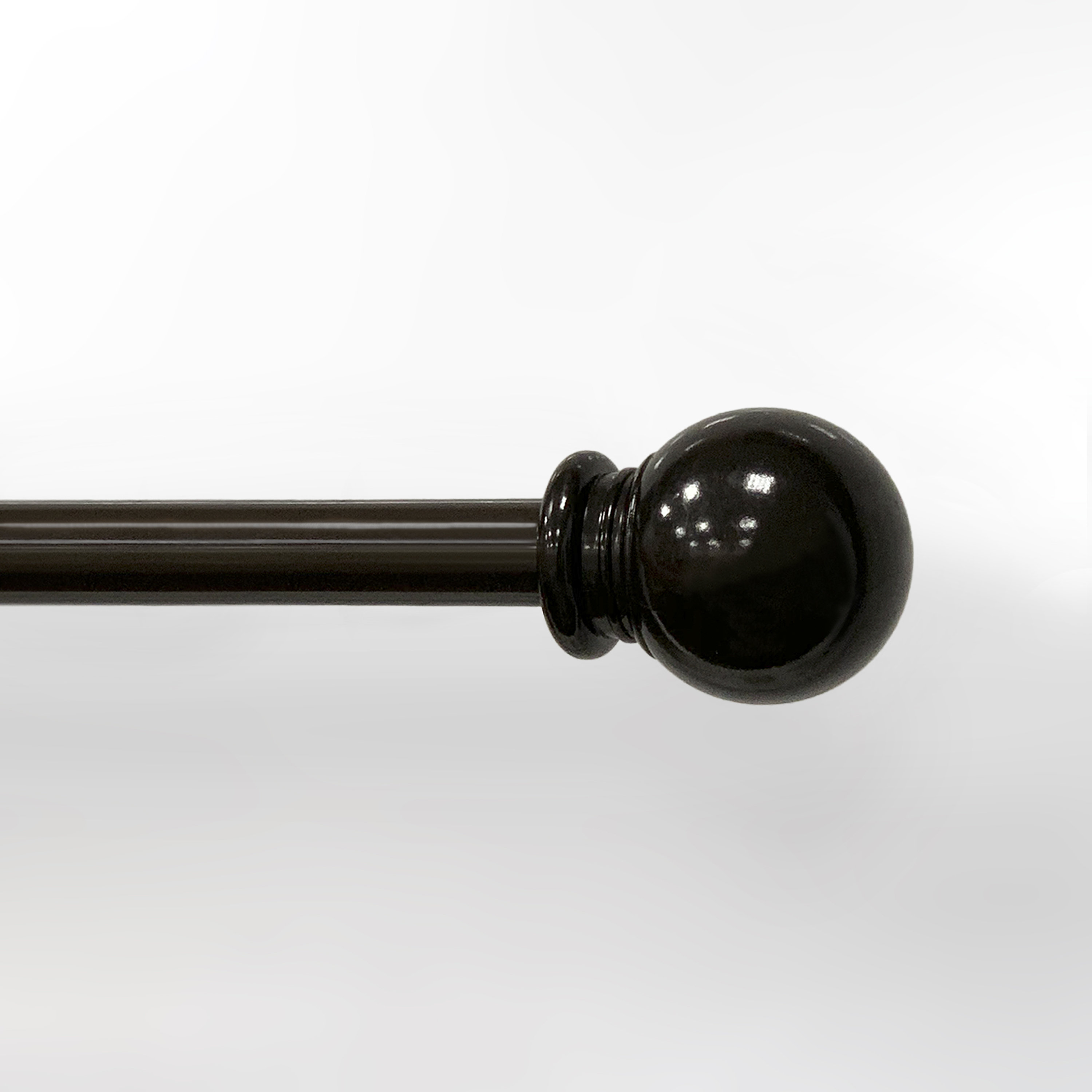 Red Barrel Studio® Cleadon Adjustable 0.625'' Single Curtain Rod | Wayfair