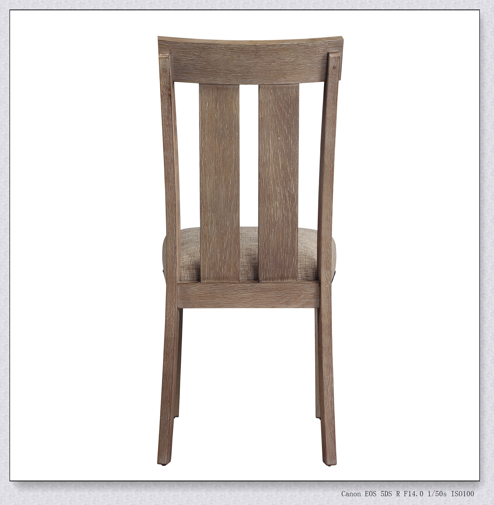 Lark Manor™ Beige and Maple Open Back Side Chairs (Set of 2) | Wayfair