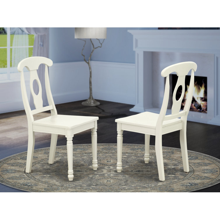 Rosalind Wheeler Clara Solid Wood Side Chair & Reviews | Wayfair