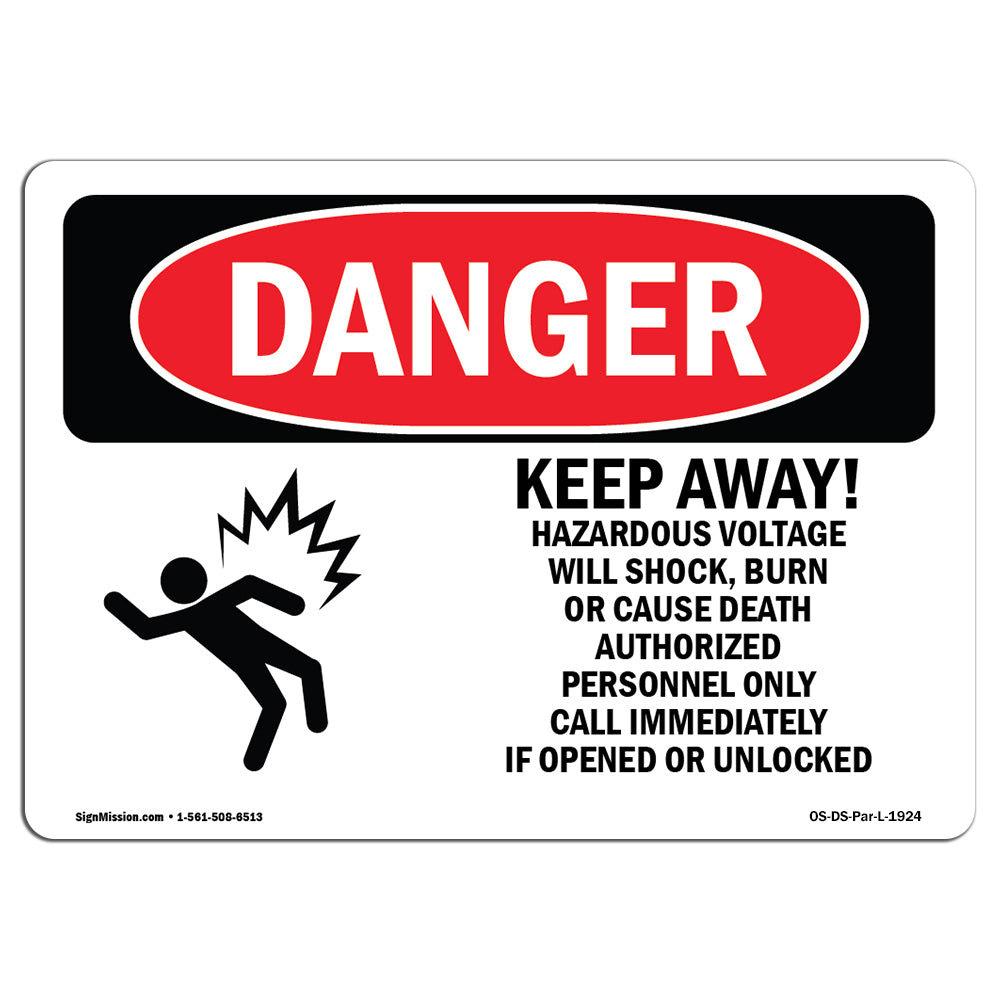 SignMission OSHA Danger Keep Away Sign - Wayfair Canada