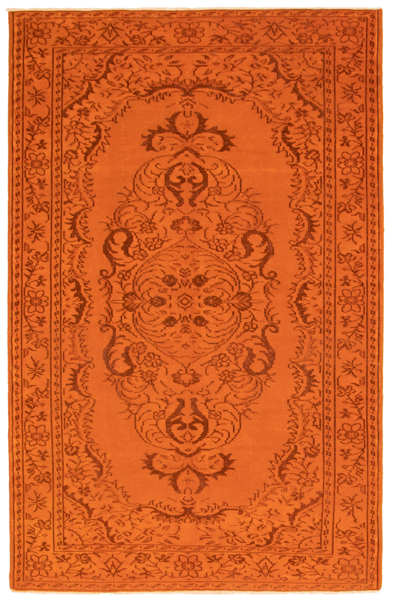 Canora Grey Karolina Color Transition Burnt Orange Rug 6'4" X 9'9 ...