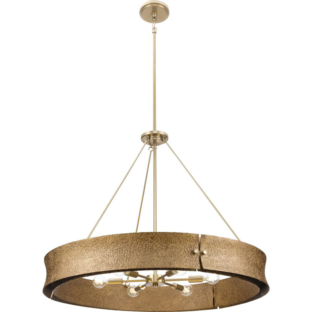 Progress Lighting Lusail 6 - Light Chandelier | Wayfair