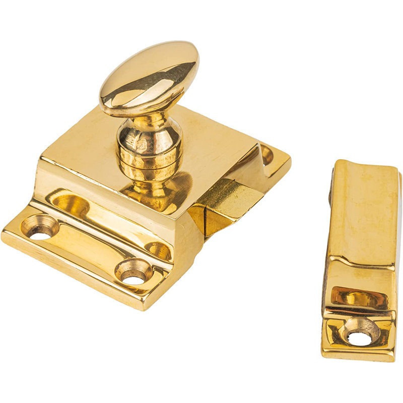 UNIQANTIQ HARDWARE SUPPLY Small Heavy Duty Cabinet Door Latch | Wayfair