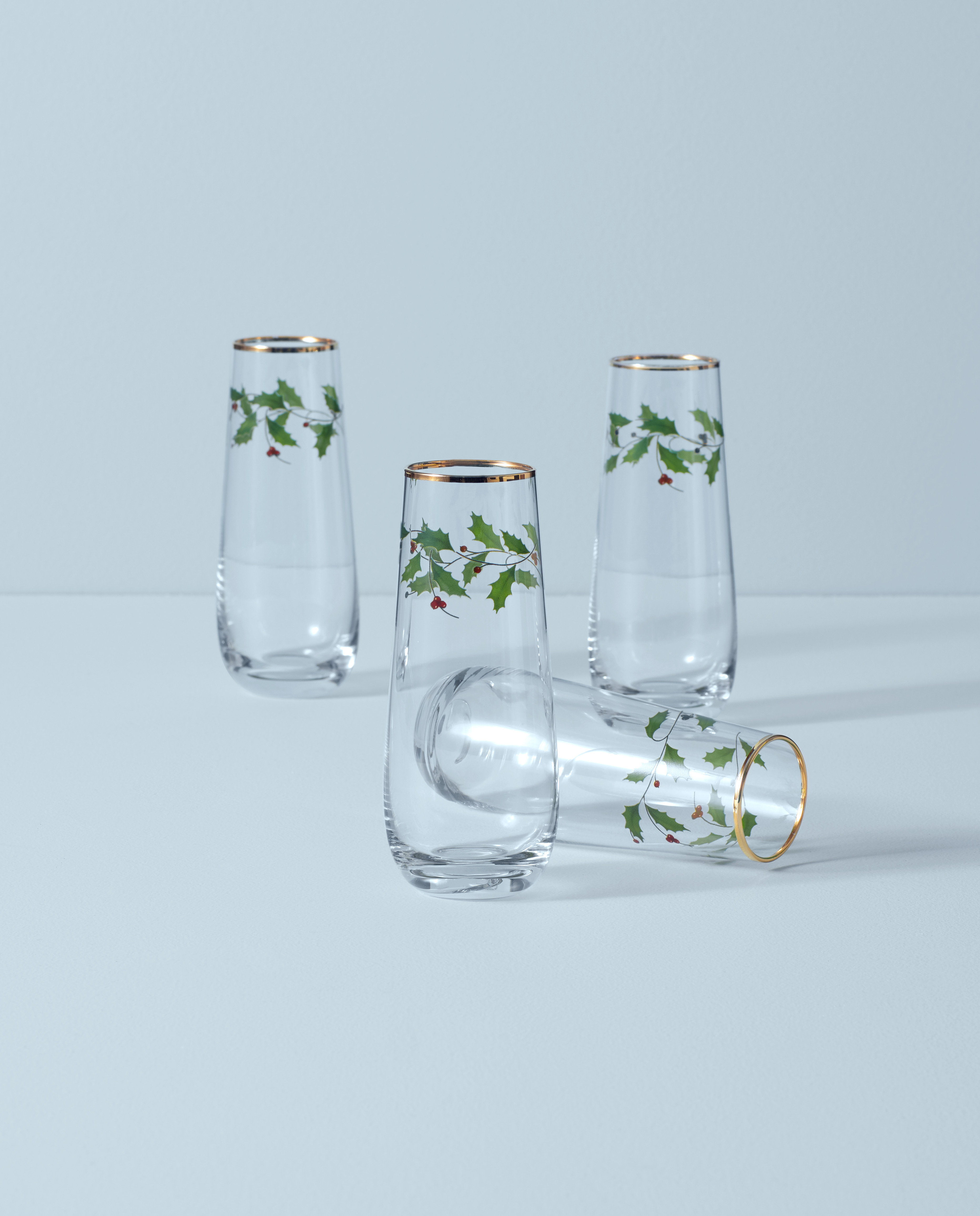 Lenox Holiday 4-Piece Glassware Set & Reviews | Wayfair