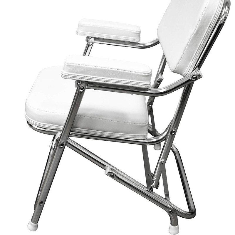 ZILNOX Durable Compressed Foam Foldable Offshore Deck Chair for Home ...