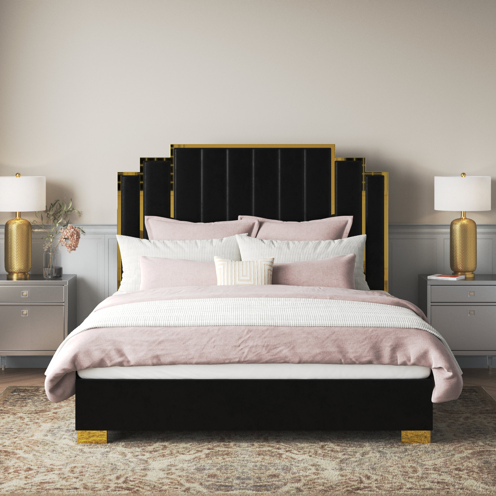 Willa Arlo™ Interiors Duncanville Upholstered Platform Bed & Reviews | Wayfair