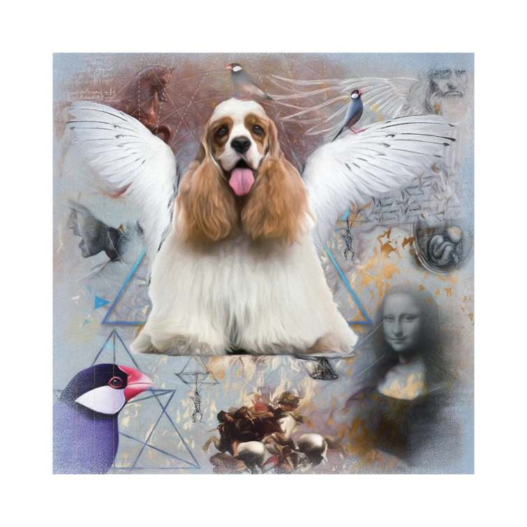 Maturi Cocker Spaniel Angel Da Vinci | Wayfair.co.uk