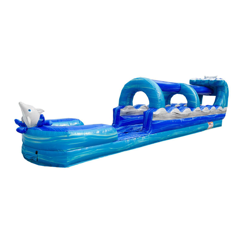 JumpOrange Dolphins Slip and Slide for Kids and Adults (with Blower ...