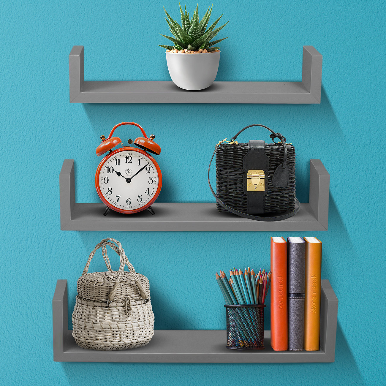 Brayden Studio® Maraca Wall Shelf & Reviews | Wayfair