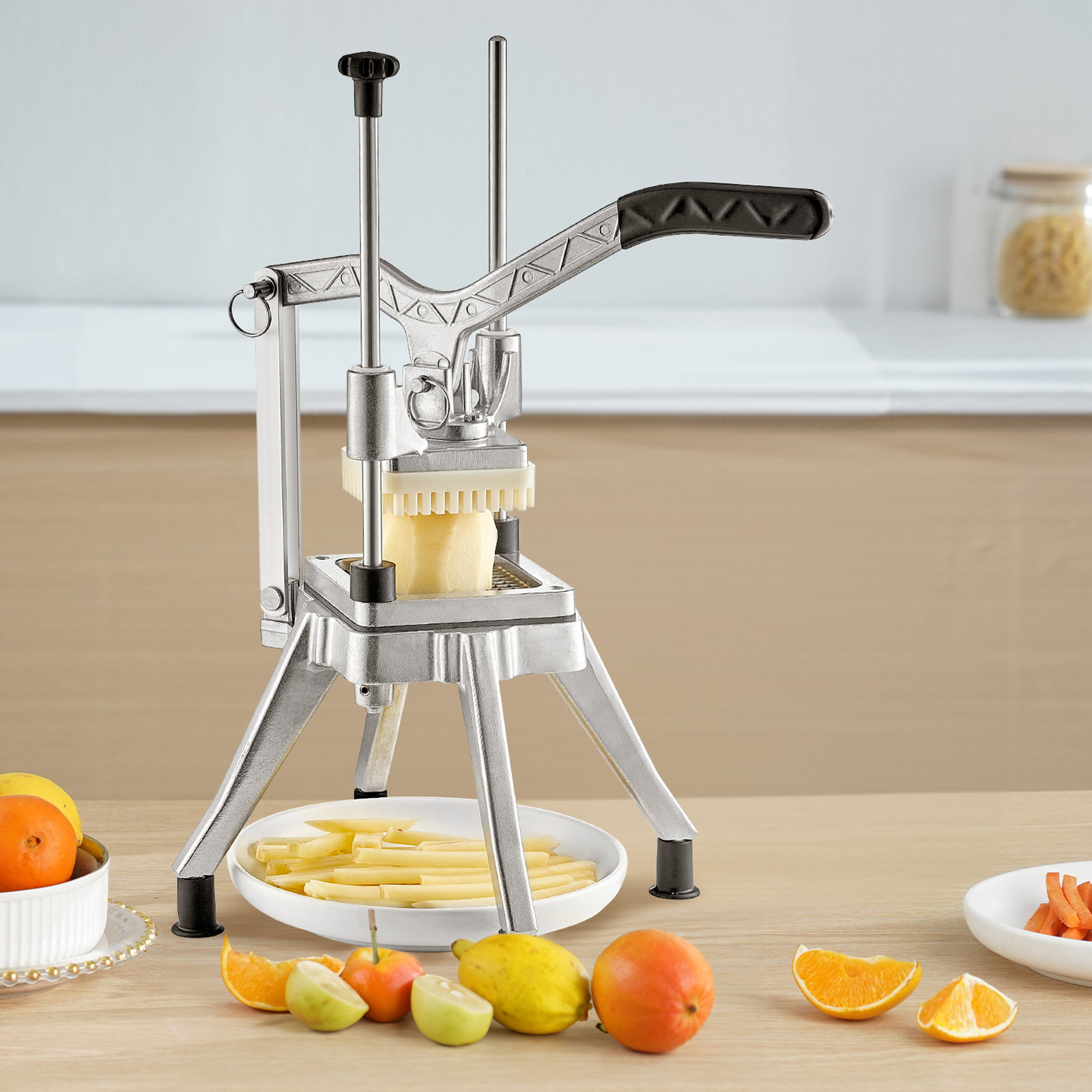 VEVOR Vegetable Chopper With 4 Blades Fruits Dicer - Wayfair Canada