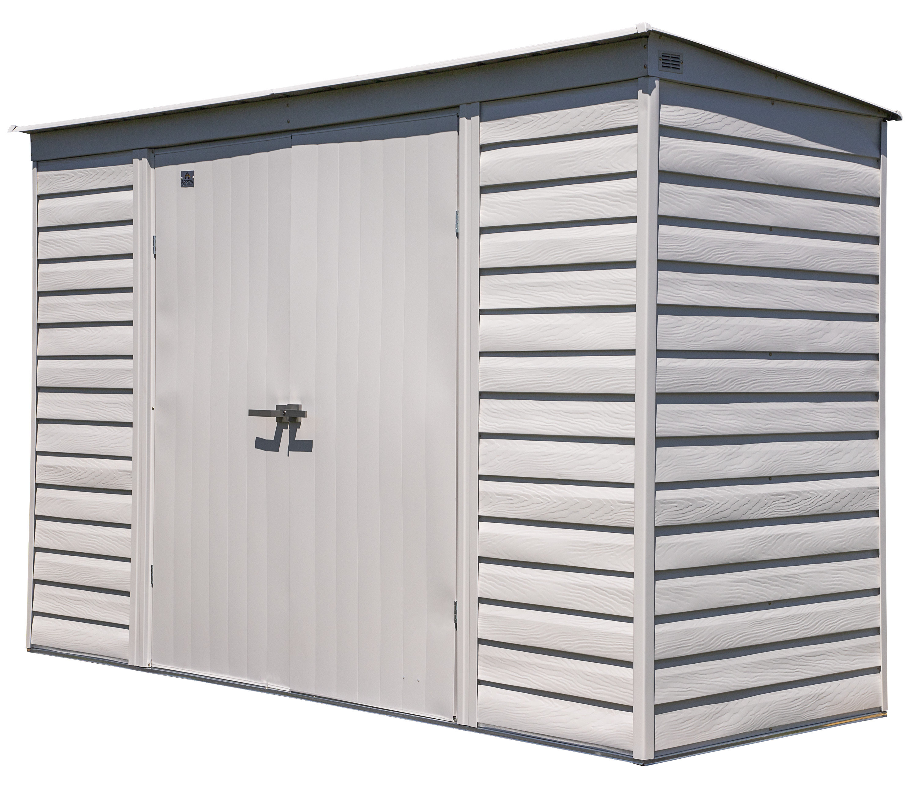 Arrow 10 ft. W x 4 ft. D Steel Horizontal Storage Shed & Reviews | Wayfair