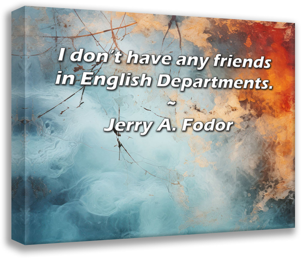 17 Stories Gallery Wrapped Canvas By David Ogden Stiers: "Family means ...