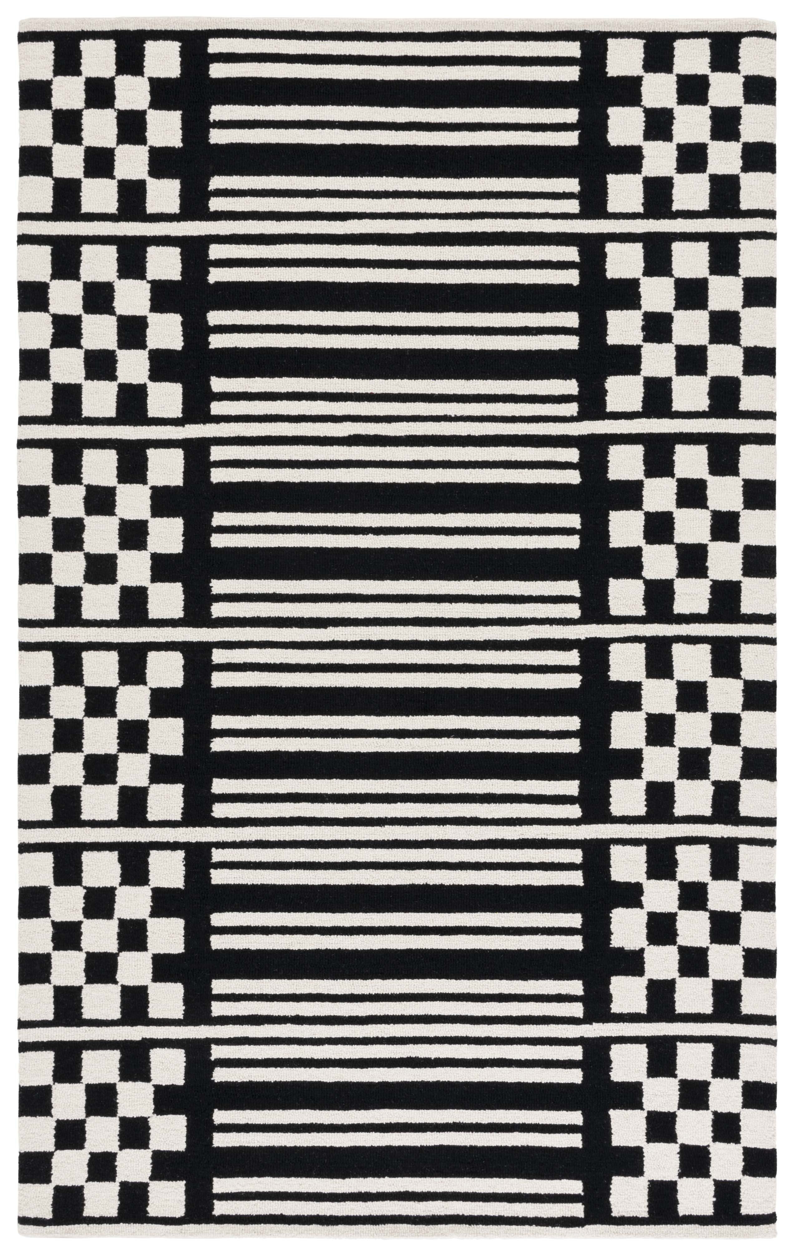 AllModern Pine 303 Hand Tufted Wool Pile Geometric Rug | AllModern