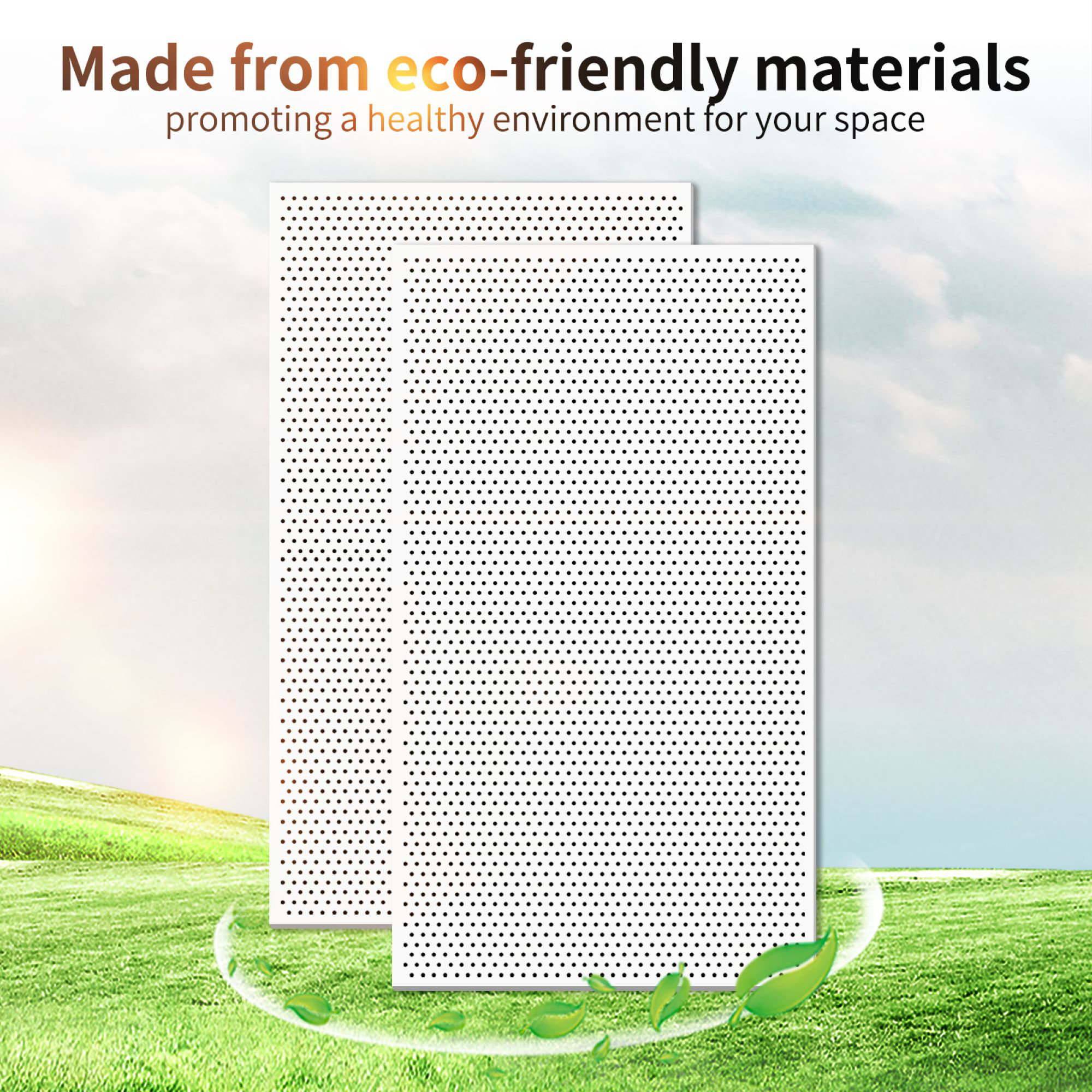 Art3d 24''x48'' Acoustic Drop Ceiling Tiles, Soundproof Panel,10-Pack ...