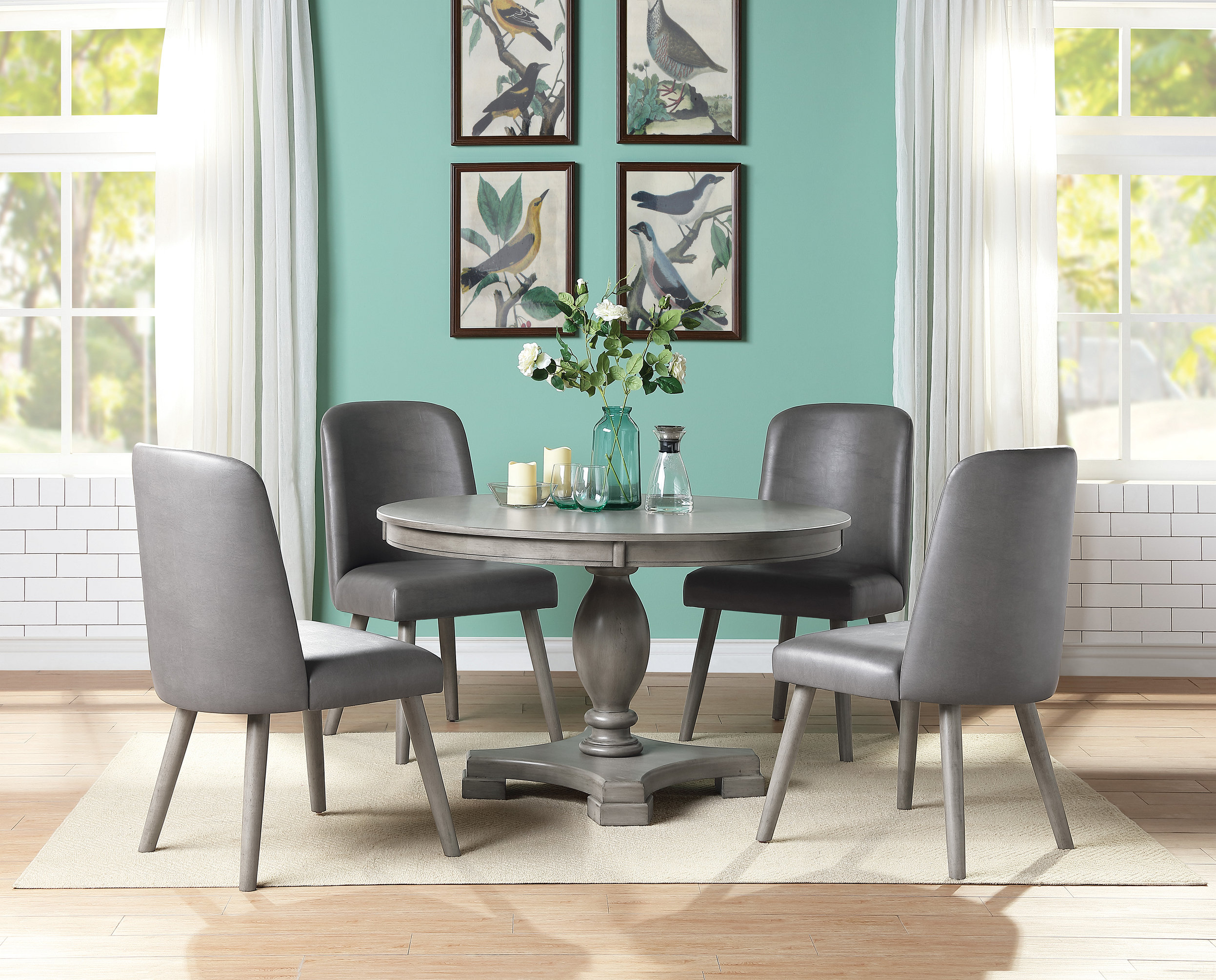 Brayden Studio® 5Pcs Dining Room Set | Wayfair