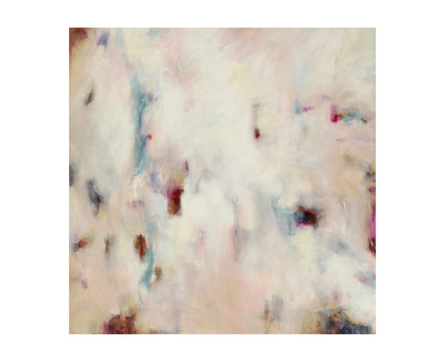Chelsea Art Studio Blushing Blotch by Samuel Kane - Graphic Art | Wayfair