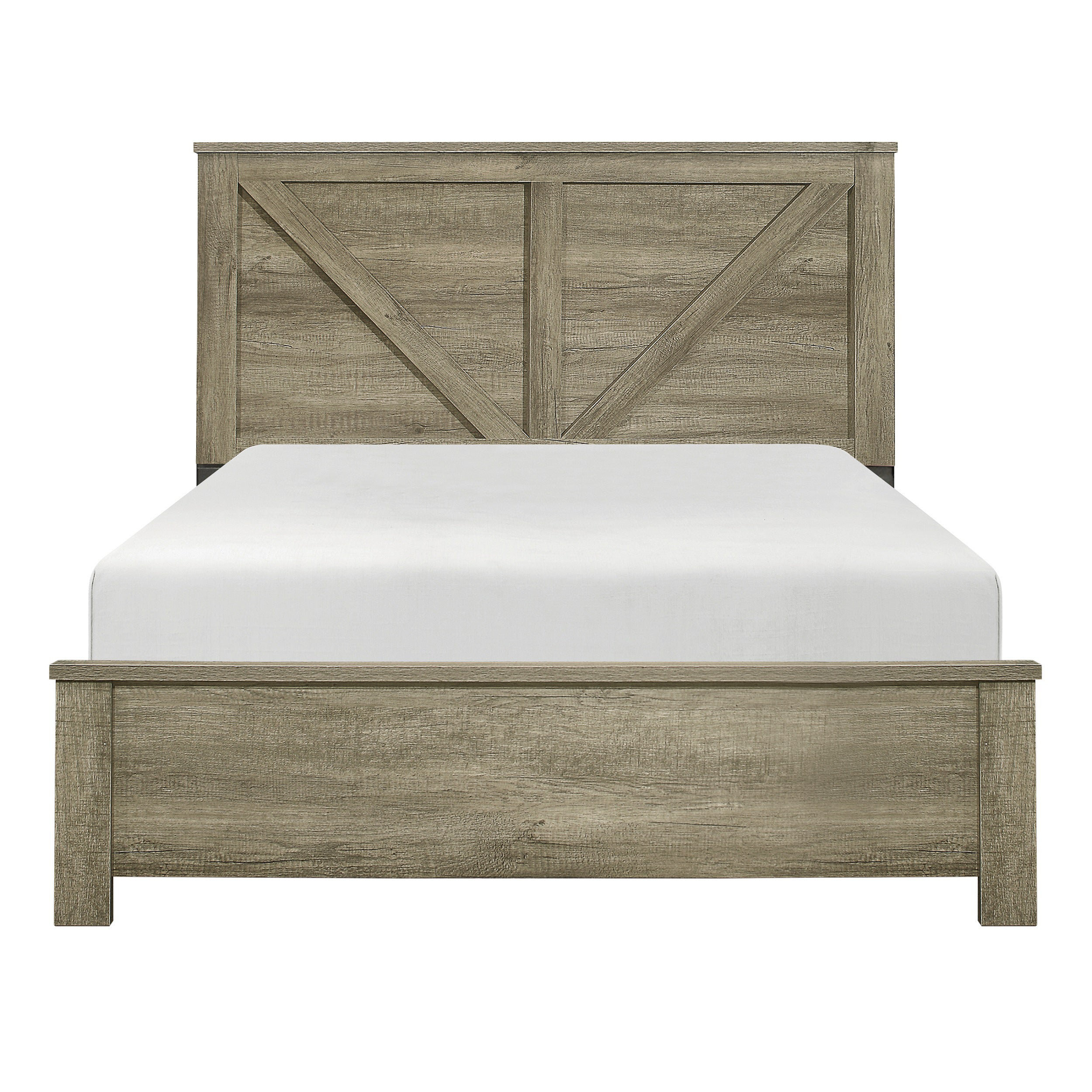 House of Hampton Avenue Rustic Queen Panel Bed - Wayfair Canada