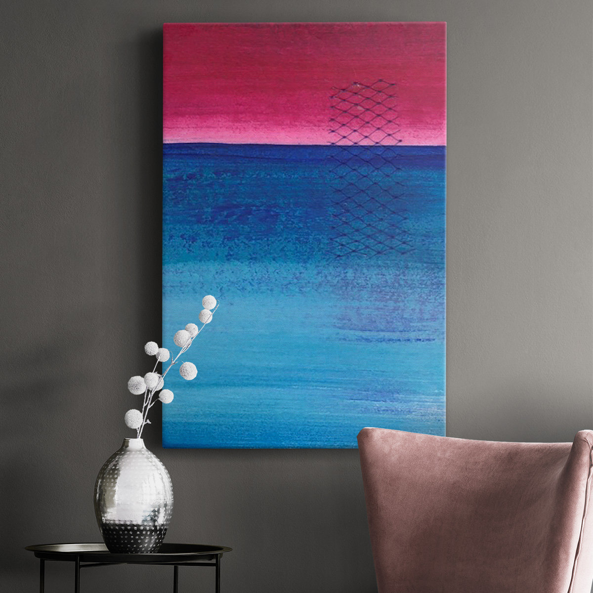 Ivy Bronx Gently Oppose I Premium Gallery Wrapped Canvas - Ready To ...