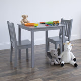 Square Toddler & Kids Table & Chair Sets You'll Love - Wayfair Canada