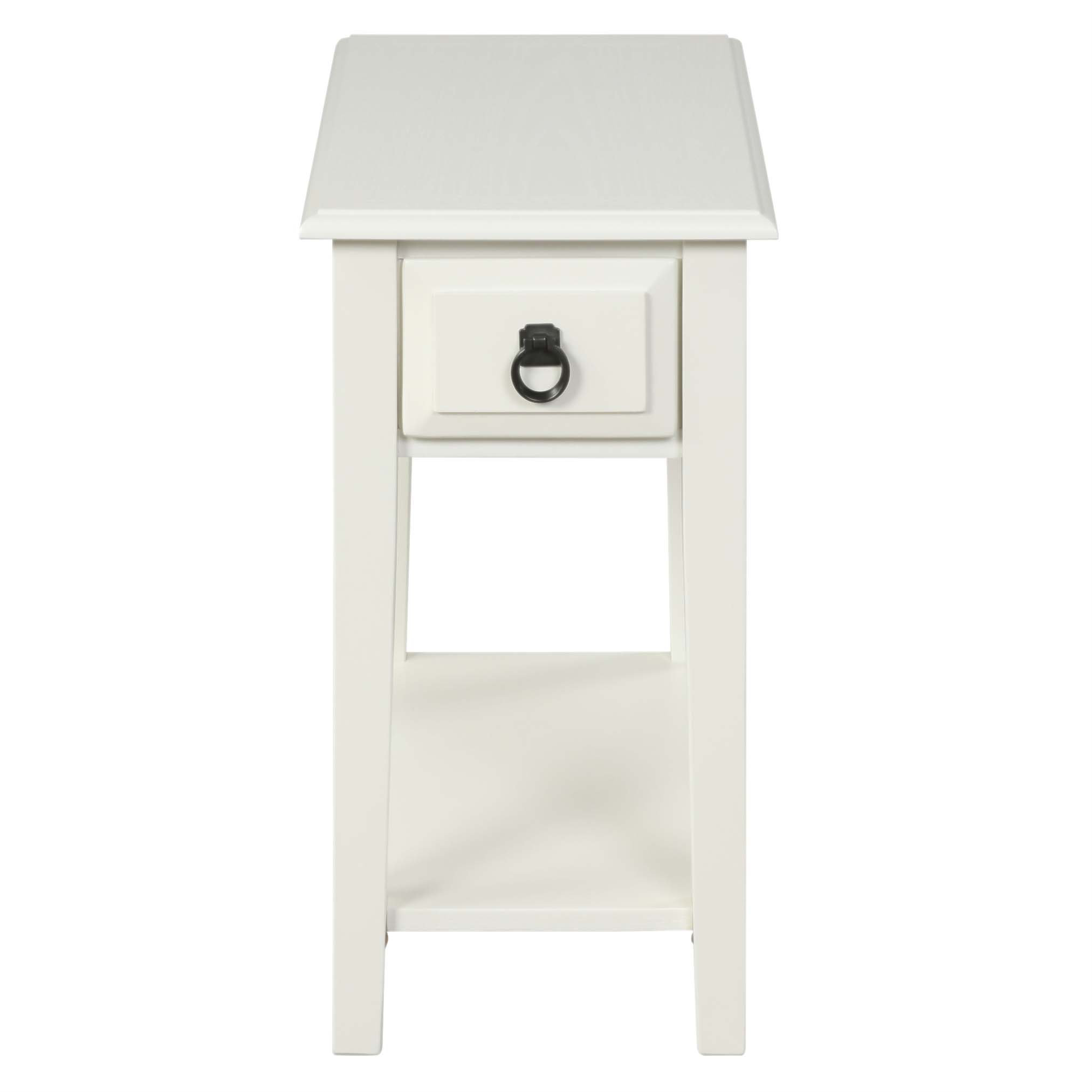 Latitude Run® Versatile 1-Drawer Accent Table with Shelf for Easy ...