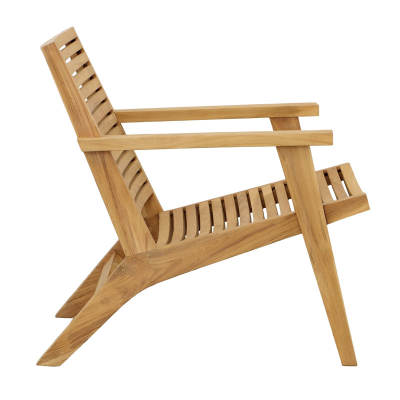 Joss & Main Alair Teak Patio Chair | Wayfair