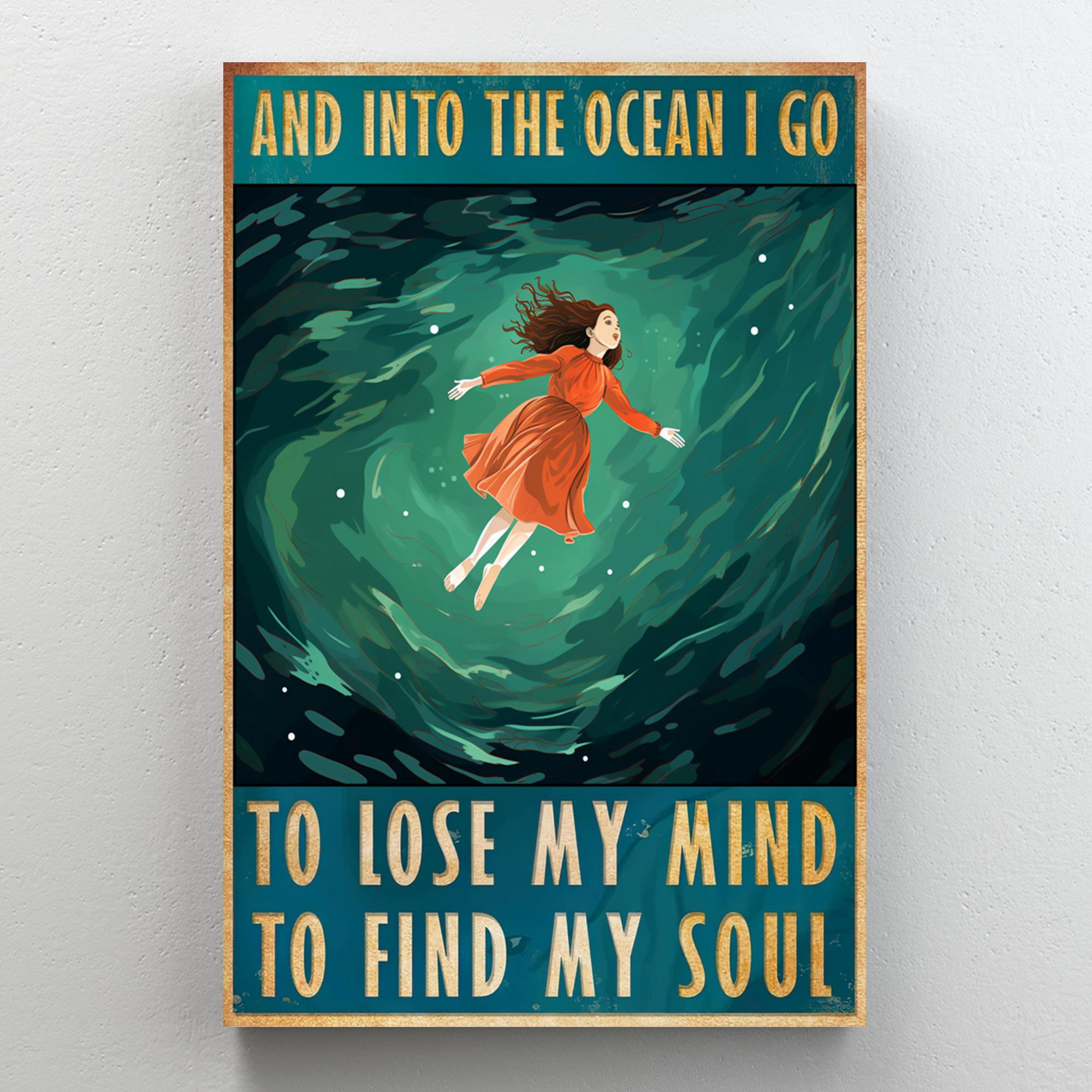 Trinx Levonne Swimming And Into The Ocean 2 - Wayfair Canada