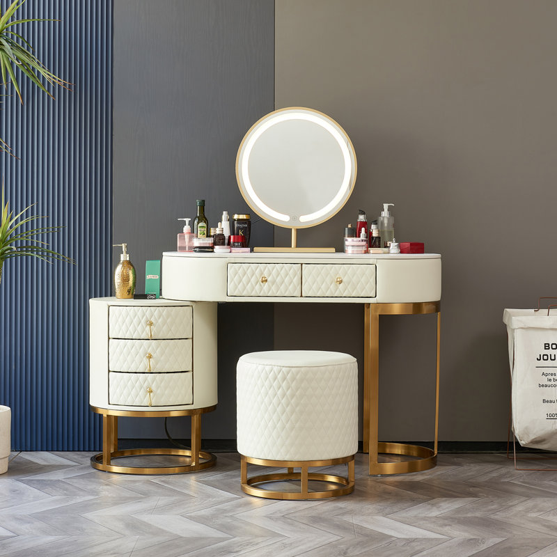 Everly Quinn Amnon Vanity "& Reviews" | Wayfair