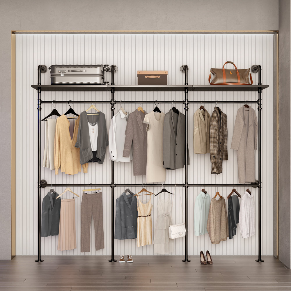 Williston Forge Stylish Reversible Clothes Rack | Wayfair