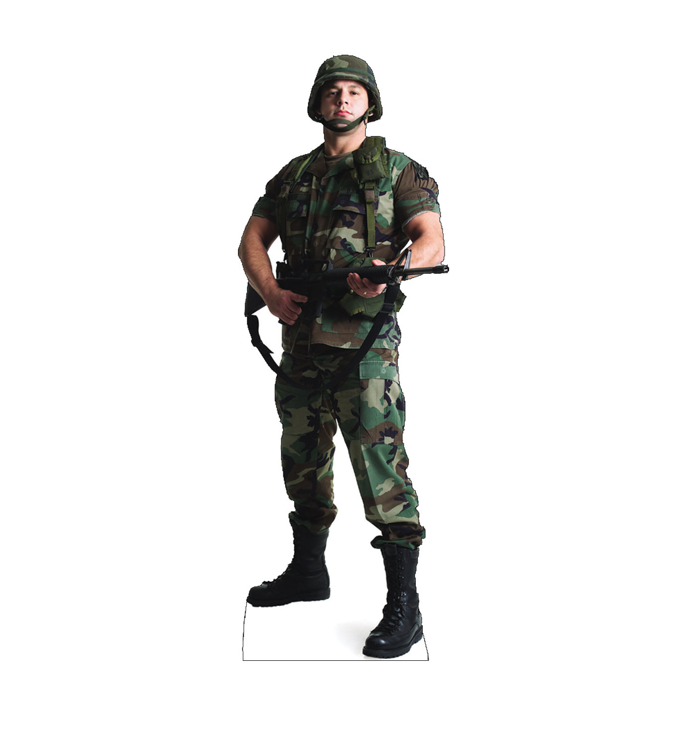 Advanced Graphics Modern Heroes Army Soldier Life-Size Cardboard Stand ...