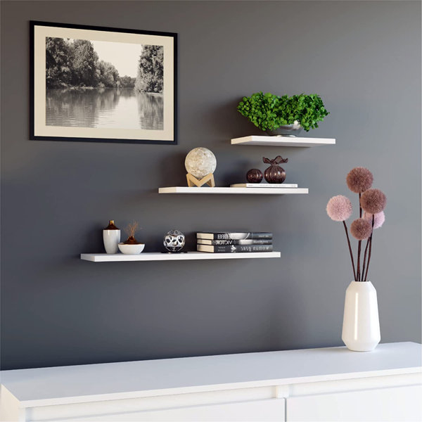 17 Stories Laketa 3 Piece Floating Shelf & Reviews | Wayfair.co.uk