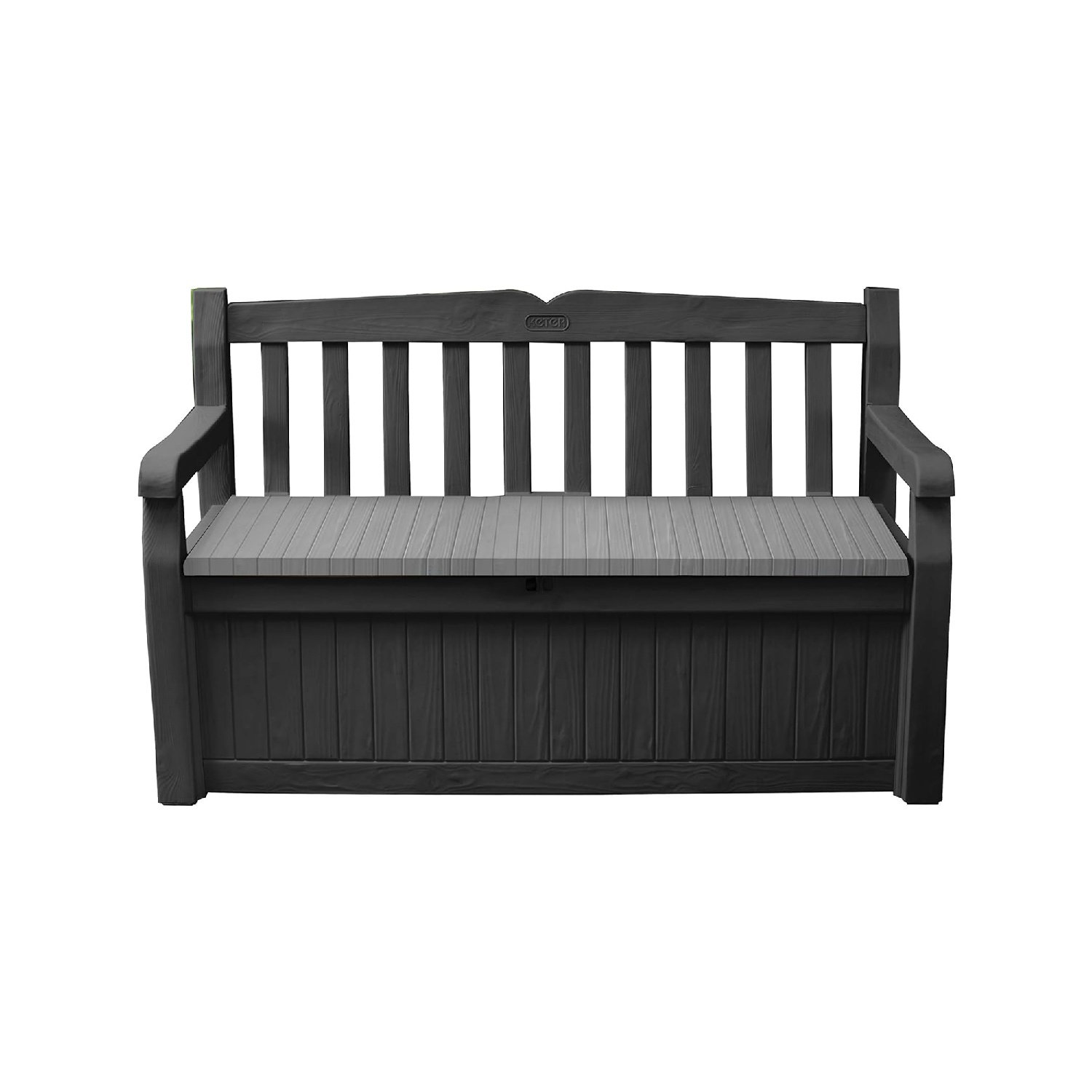 7 Star Marketplace US 70 Gallon Storage Bench Deck Box For Patio, Front ...