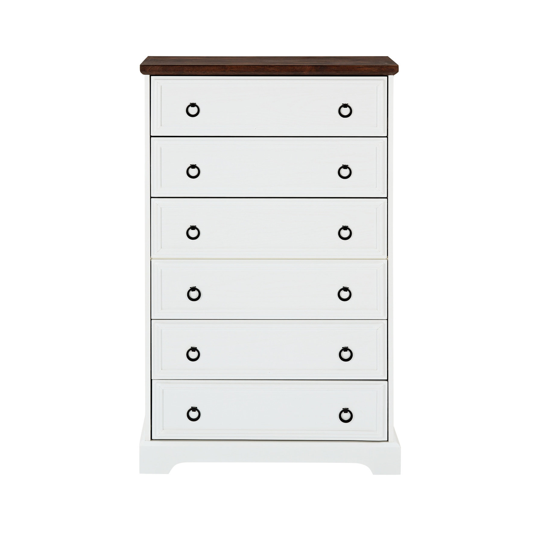 Breakwater Bay White 6 Bedroom Dresser - Organizer Spacious, Hardware ...