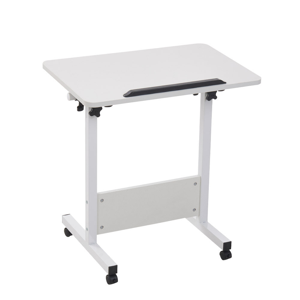 17 Stories Height Adjustable Mobile Table with Wheels | Wayfair.co.uk