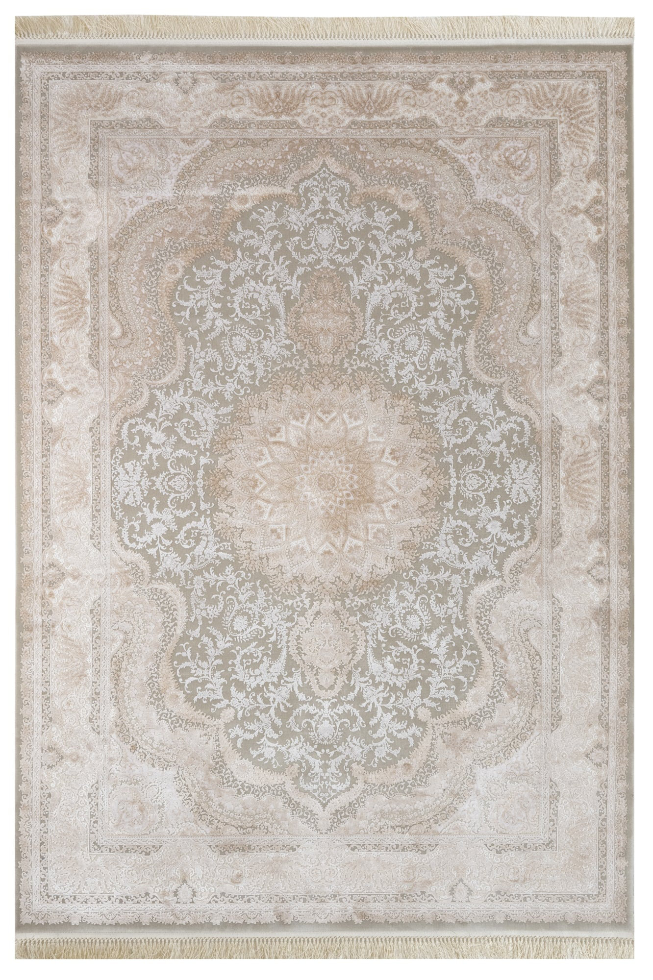 Aegean House Rectangle Palace Area Rug with Non-Slip Backing | Wayfair