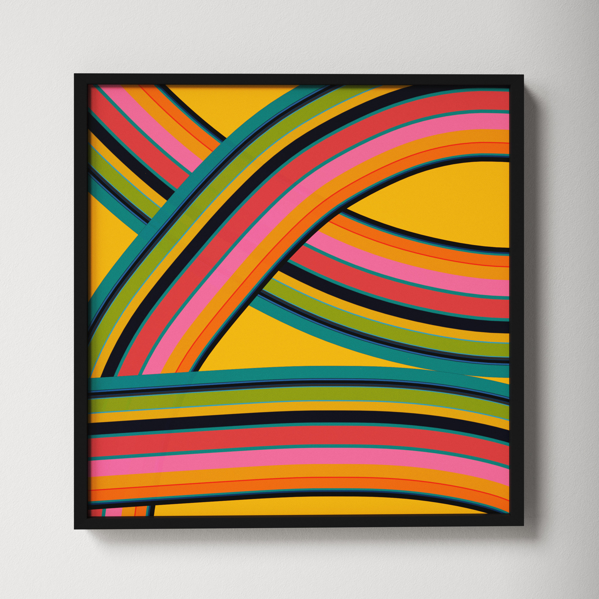 AllModern Twist Series I Fiesta Twist by Jacques Pilon - Picture Frame ...