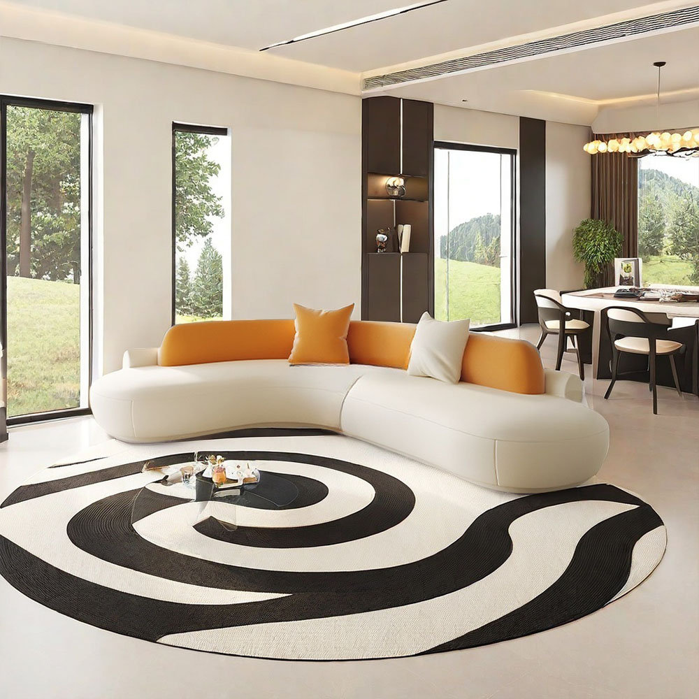 KANGLY Italian minimalist corner shaped sofa - Wayfair Canada