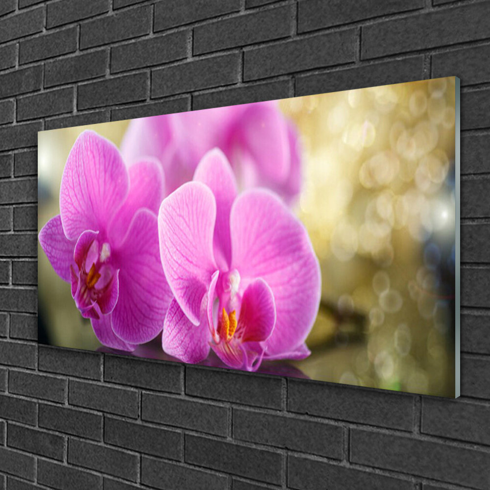Brayden Studio Flowers Floral - Unframed Photograph on Glass | Wayfair ...