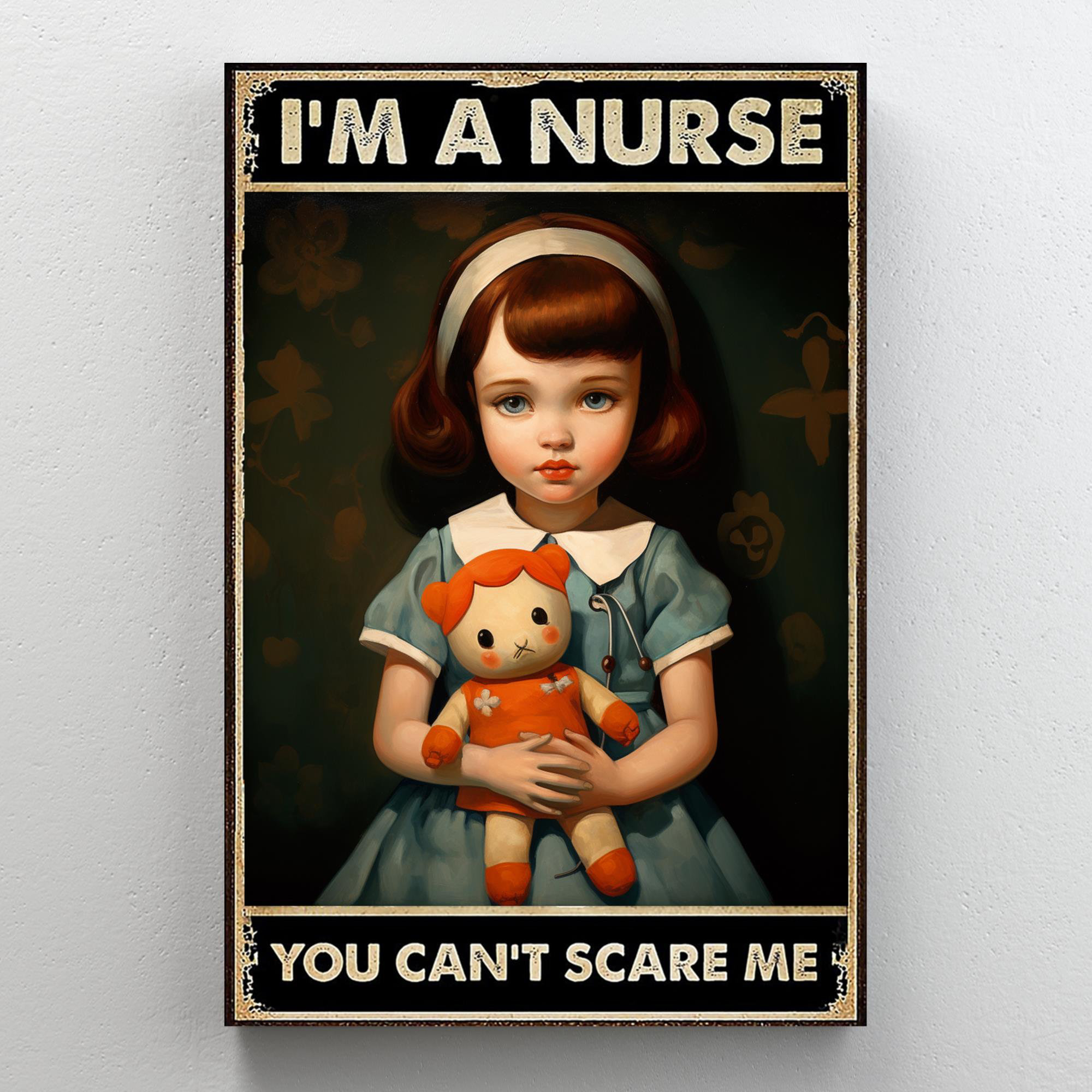 Trinx Jamorie Child Im A Nurse On Canvas Print | Wayfair