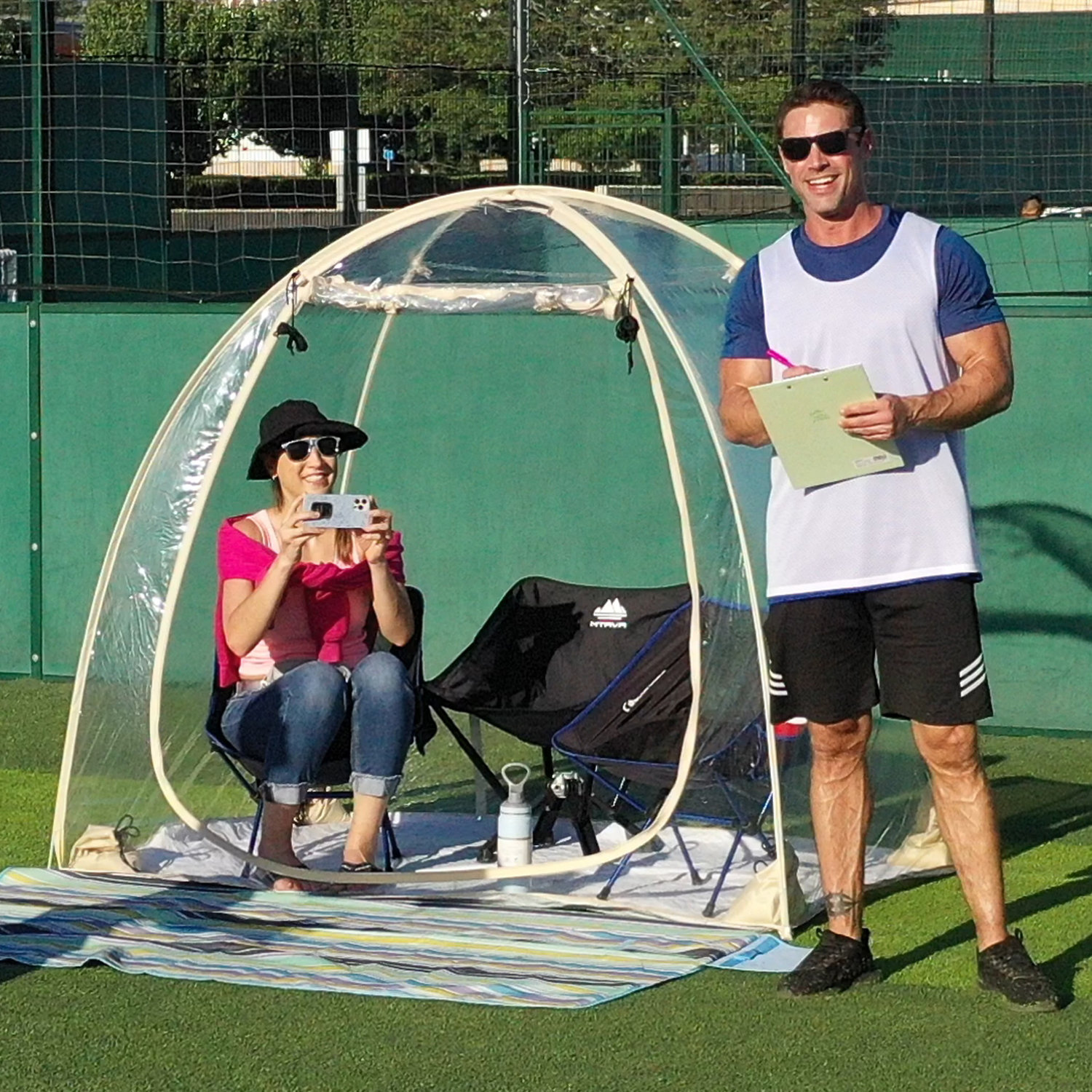 Alvantor Pop Up Weather-Resistant Pod Sports Tent Patio Gazebo ...