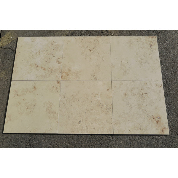 Stone & Tile Shoppe, Inc. 24" x 24" Limestone Stone Look Wall & Floor ...